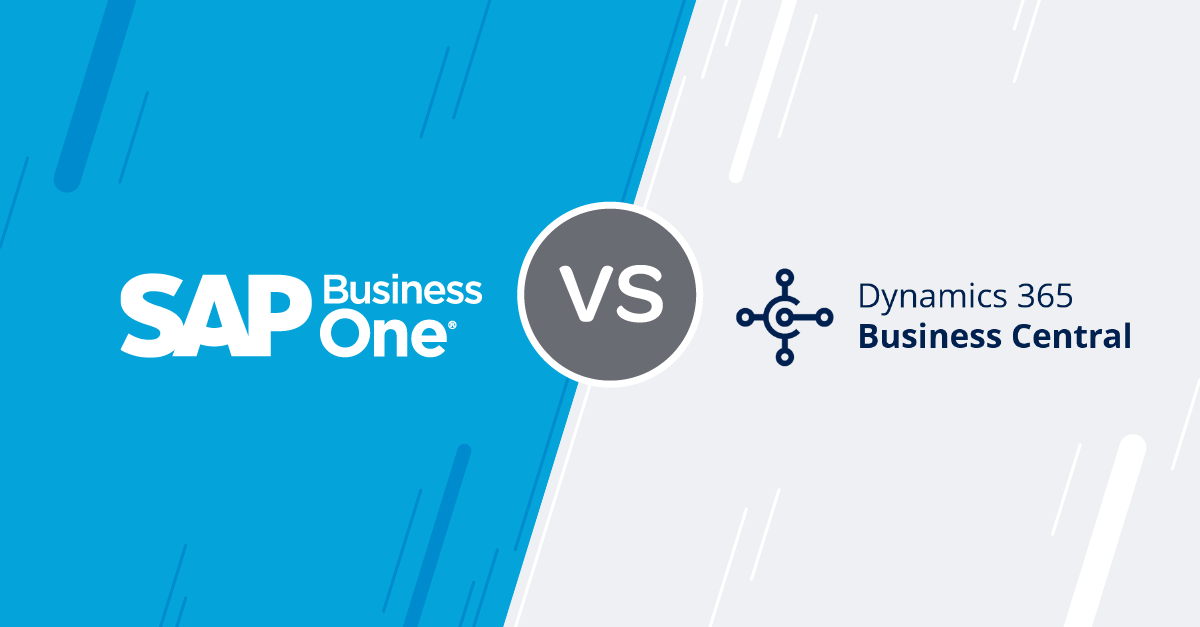 SAP Business One vs. Microsoft Business Central